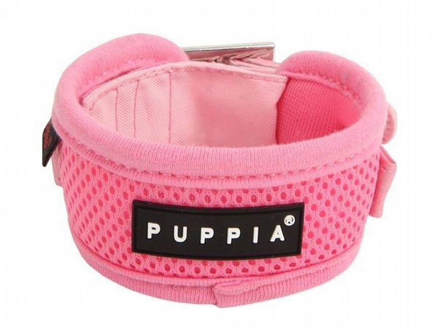 Puppia ошейник-воротник с дышащей сеткой,розовый
