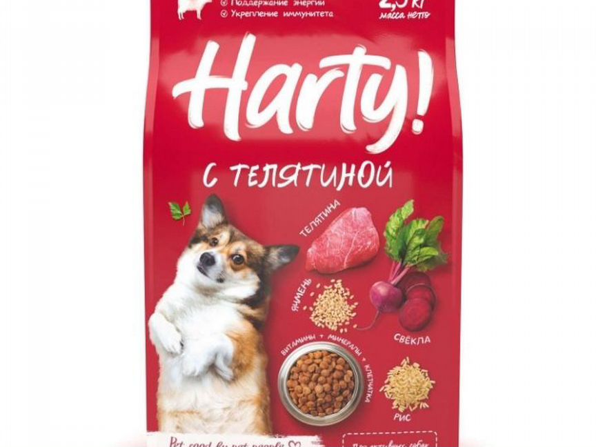 Корм для собак harty
