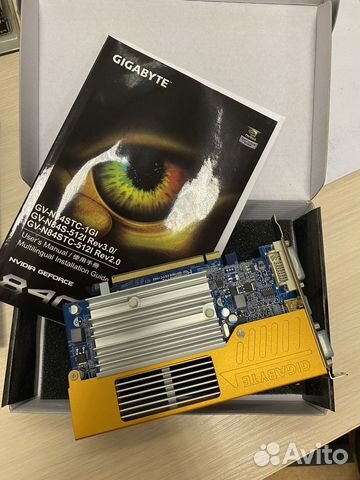 Видеокарта Gigabyte 8400 GS купить в Санкт-Петербурге | Электроника | Авито
