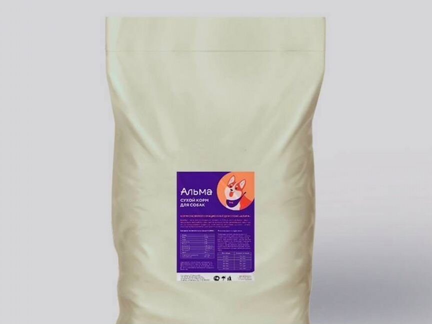 Сухой корм для собак 5 кг Альма