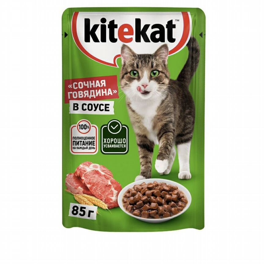 Корм китикет пауч