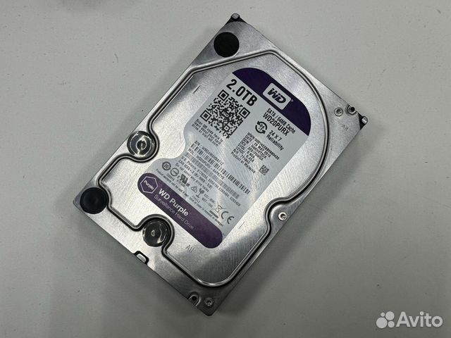 Жесткий диск 2TB WD Purple 2000GB купить в Краснодаре | Электроника | Авито