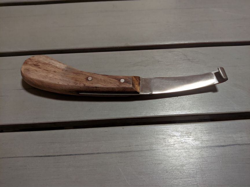 Нож копытный левосторонний