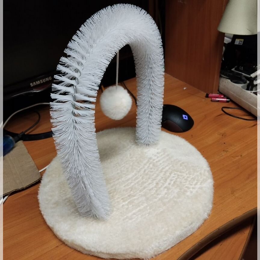 Кошачья чесалка когтеточка игрушка