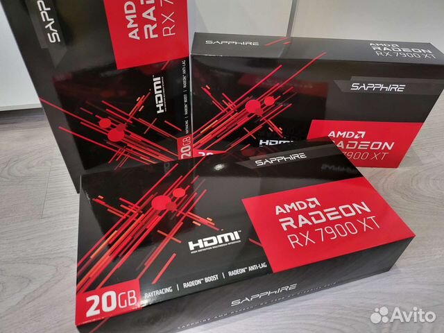 AMD Sapphire rx7900xt в наличии купить в Москве | Электроника | Авито