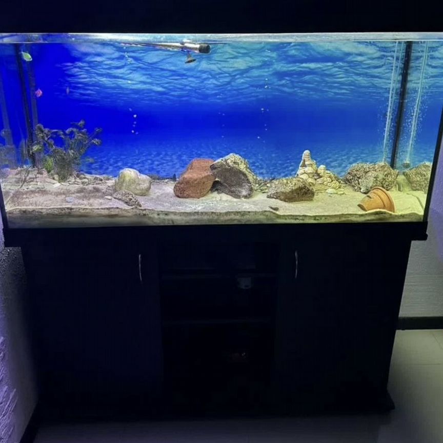 Аквариум с тумбой 300 литров