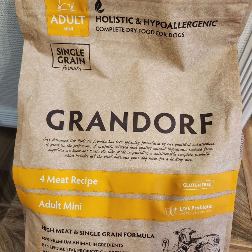 Корм для собак grandorf