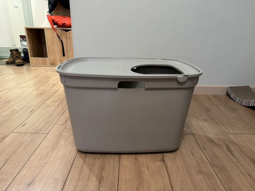 Лоток домик для кошек Moderna вертикальный