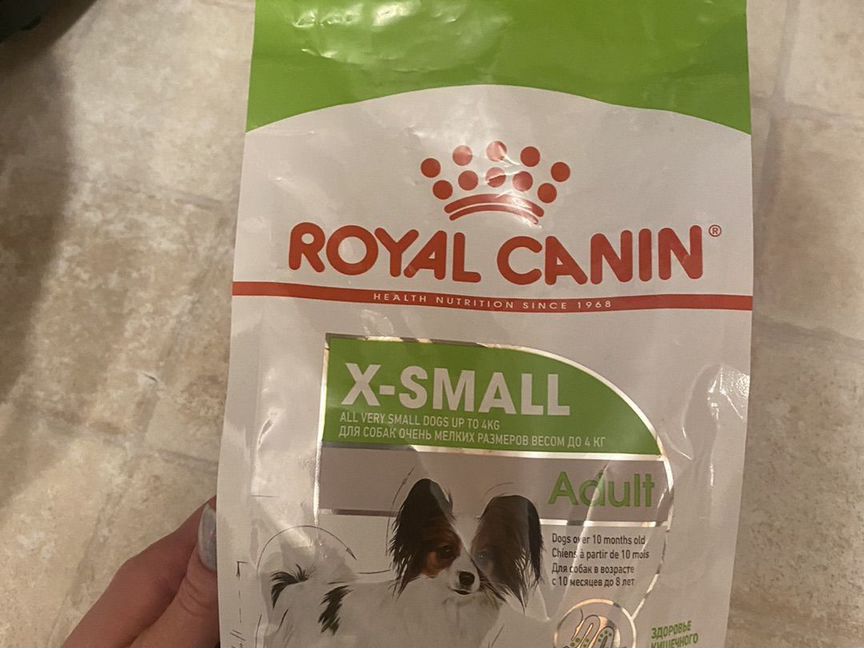 Корм для собак royal canin x-small