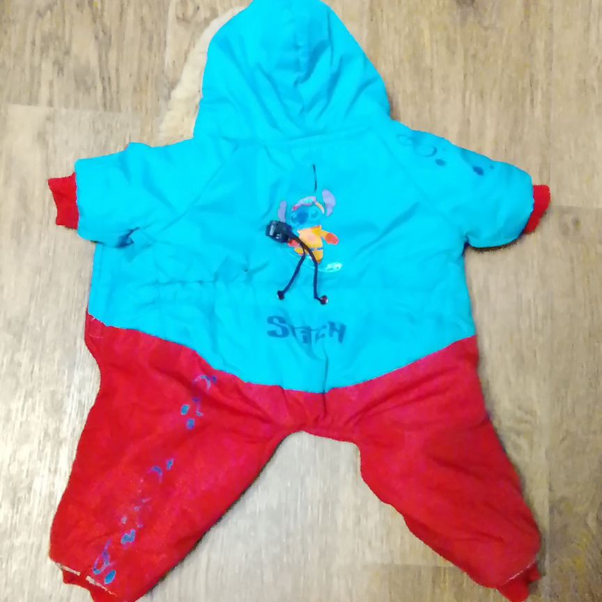 Комбинезон утеплённый для маленькой собачки