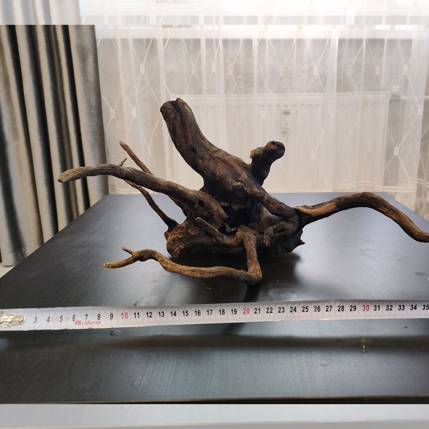 Коряга в аквариум