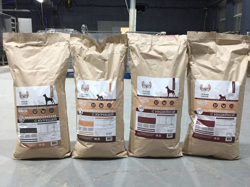 Полнорационный сухой корм для Крупных собак 15 кг