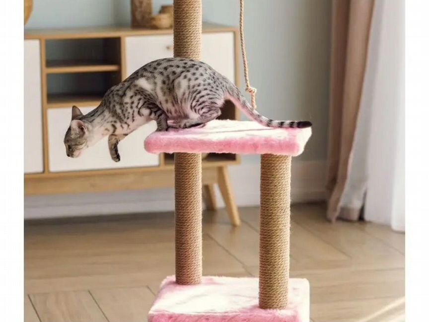 Домик для кошки с когтеточкой