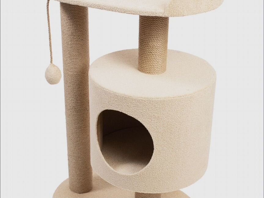 3в1: домик, когтеточка, лежанка
