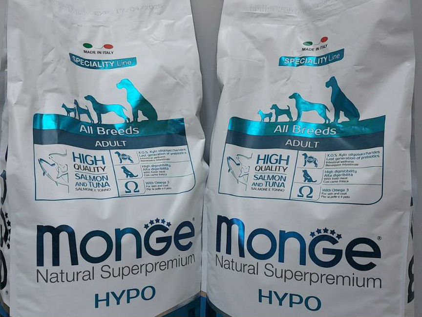 Корм для собак monge 12 кг