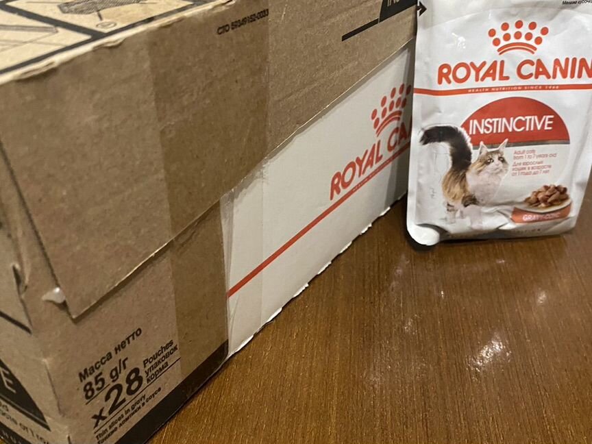 Влажный корм для кошек Royal Canin Instinctive
