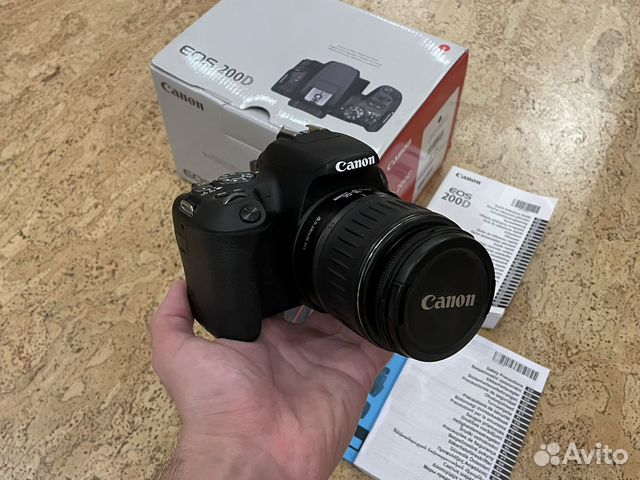 Фотоаппарат Canon EOS 200D Body купить в Москве | Электроника | Авито
