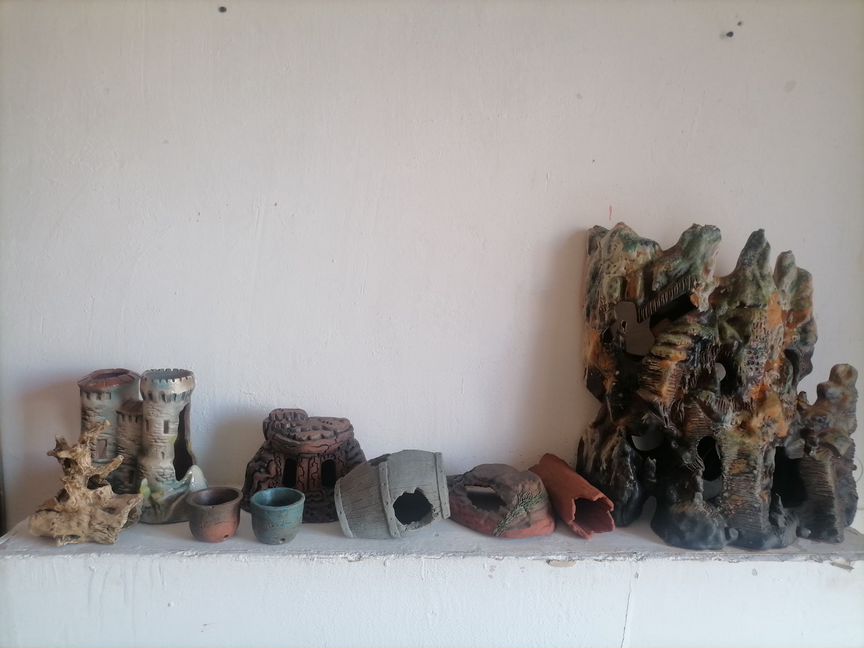 Грот для аквариума