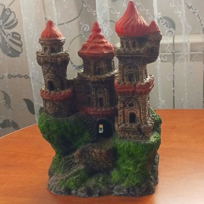 Грот замок для аквариума