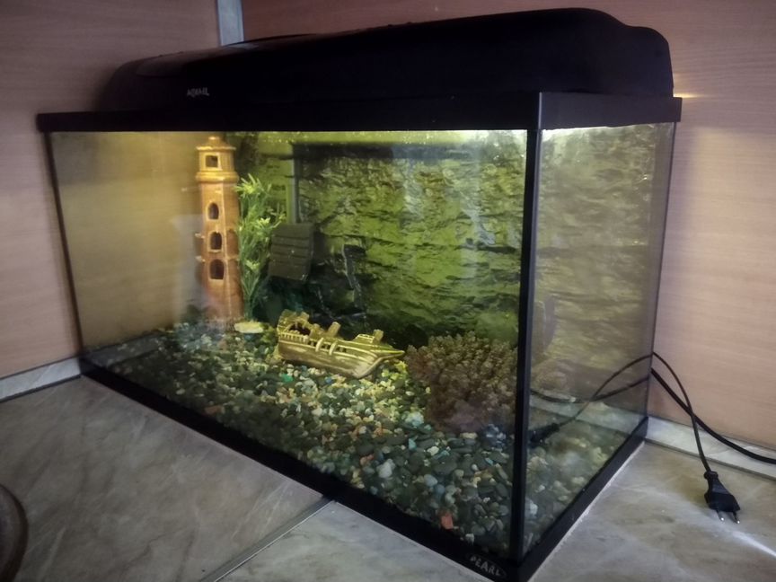 Аквариум на 100 л Aquael Pearl полный комплект