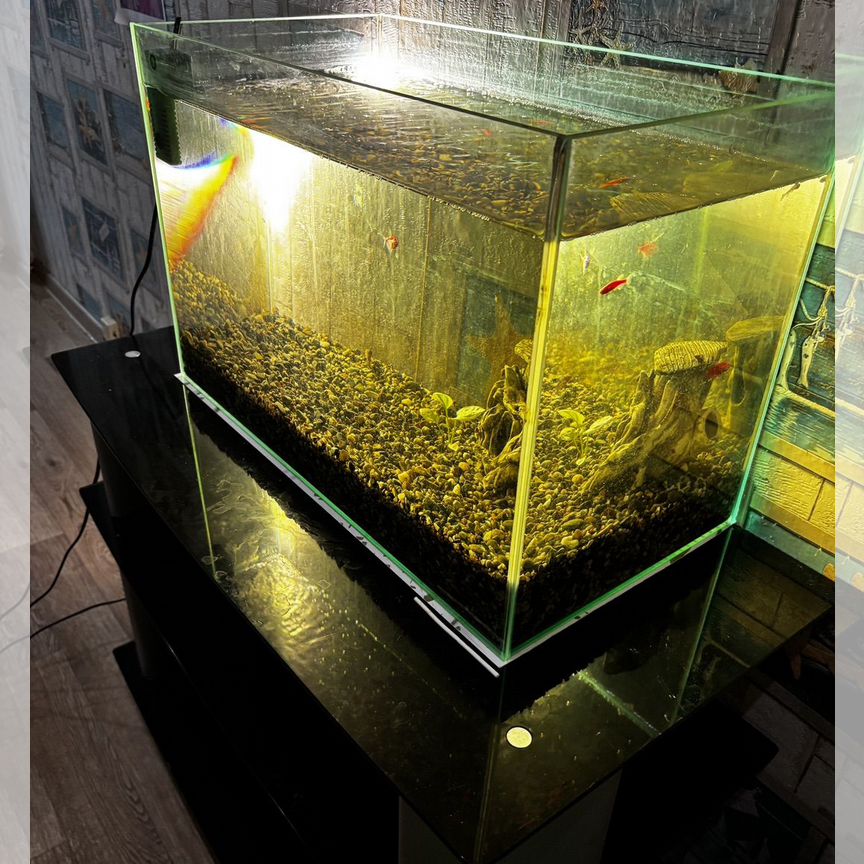 Аквариум и стол