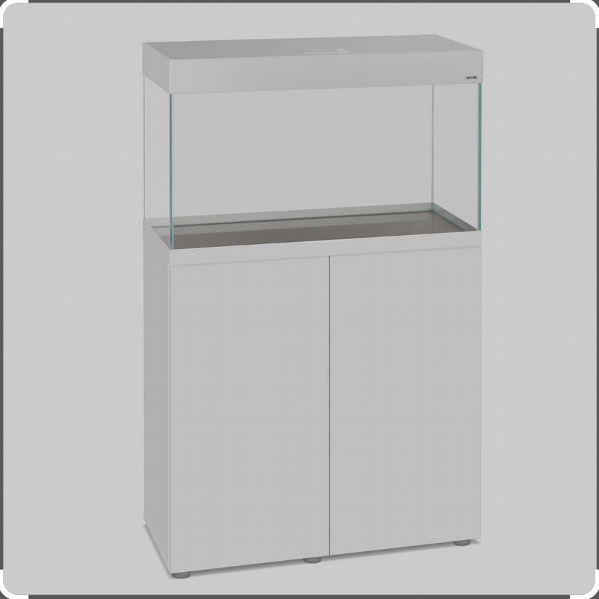 Аквариум с тумбой белый