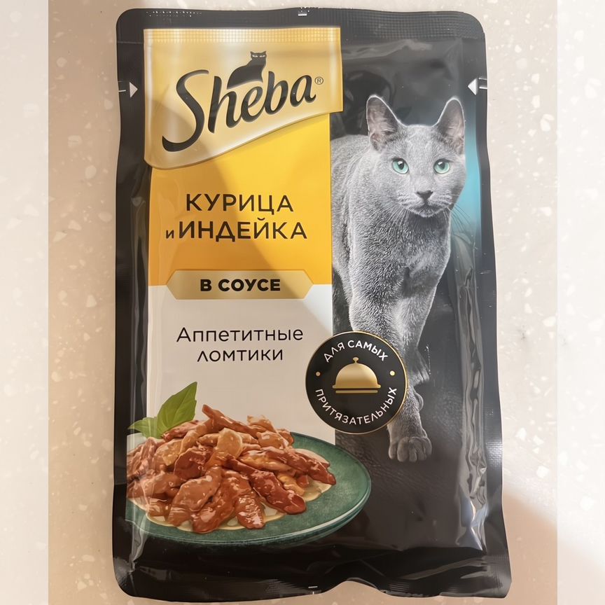 Влажный корм для кошек sheba
