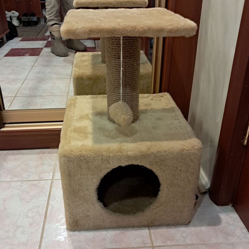 Когтеточка -домик для кошек