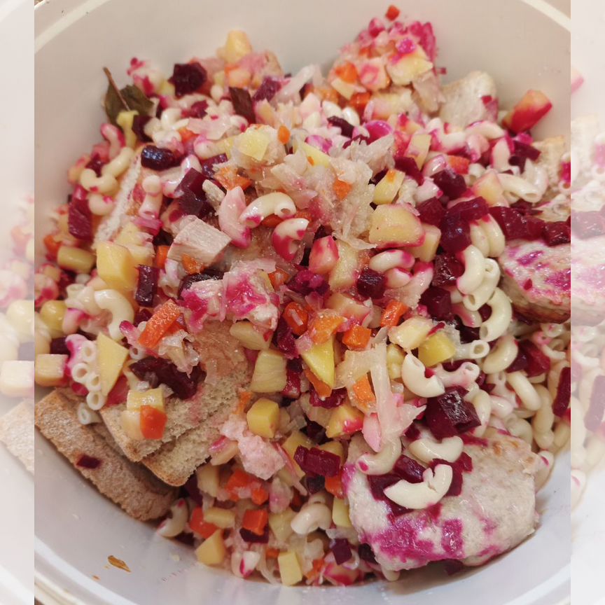 Пищевые отходы ежедневно