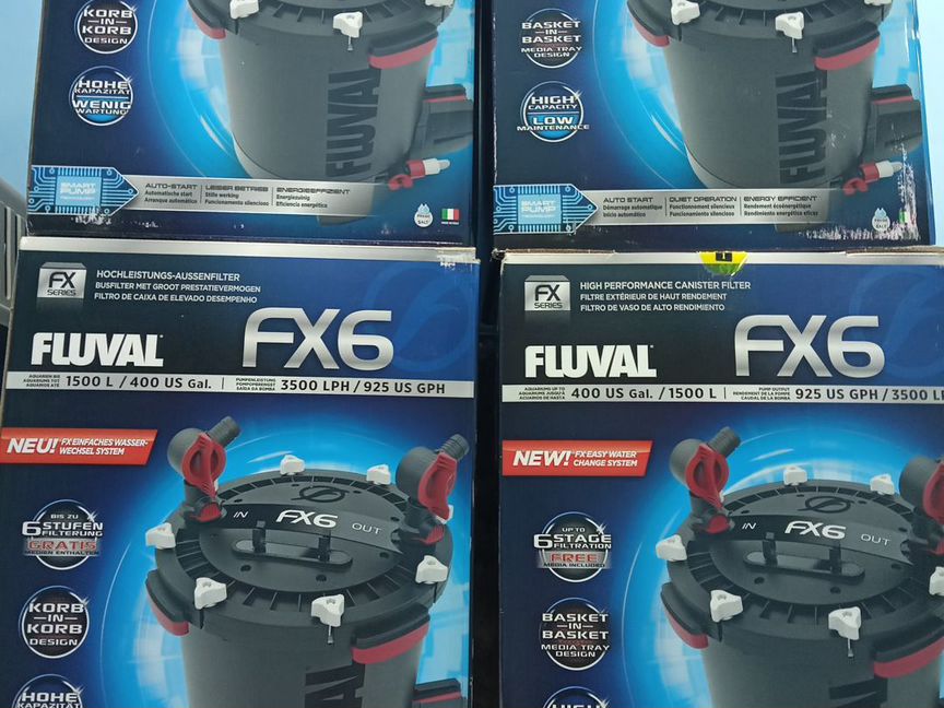 Внешний фильтр для аквариума Fluval FX6