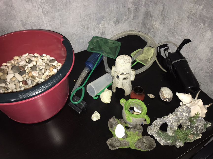 Декор и грунт для аквариума