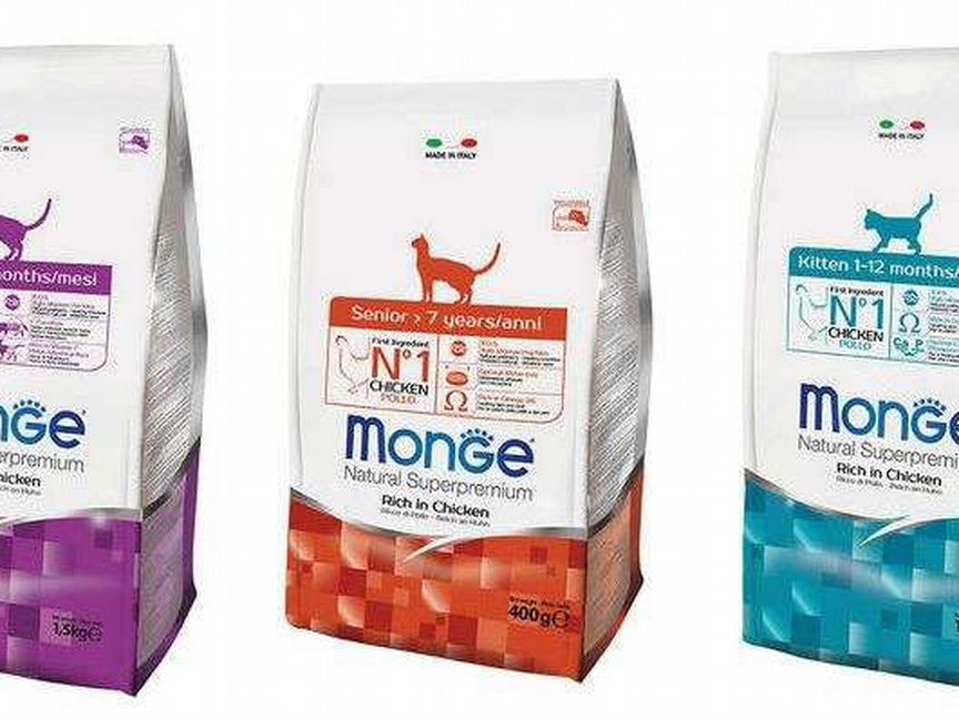 Сухой корм для кошек Monge