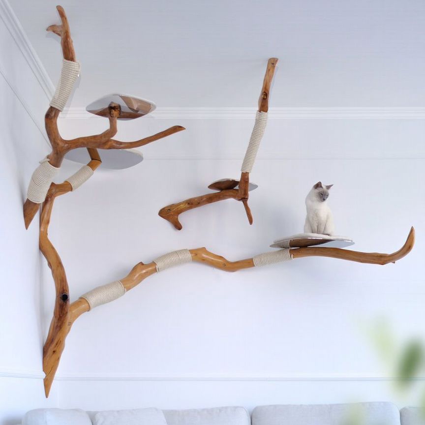 Игровой комплекс для кошек когтеточка кит комплект