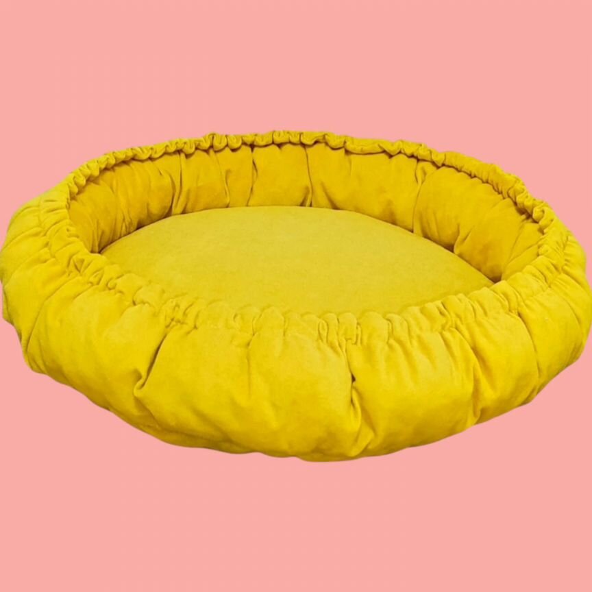 Лежанка круглая для питомцев