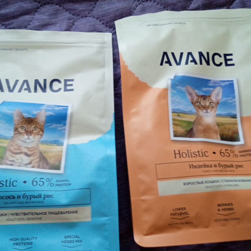 Avance holistic сухой корм для стерилизованных кош
