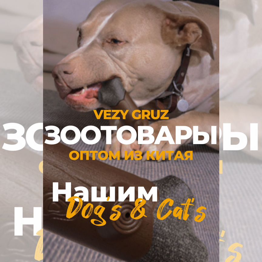 Зоотовары оптом из Китая от компании "Везу Груз"