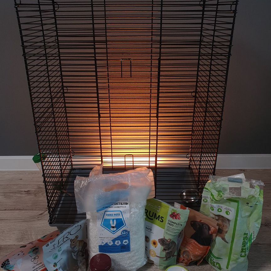 Клетка для грызунов большая