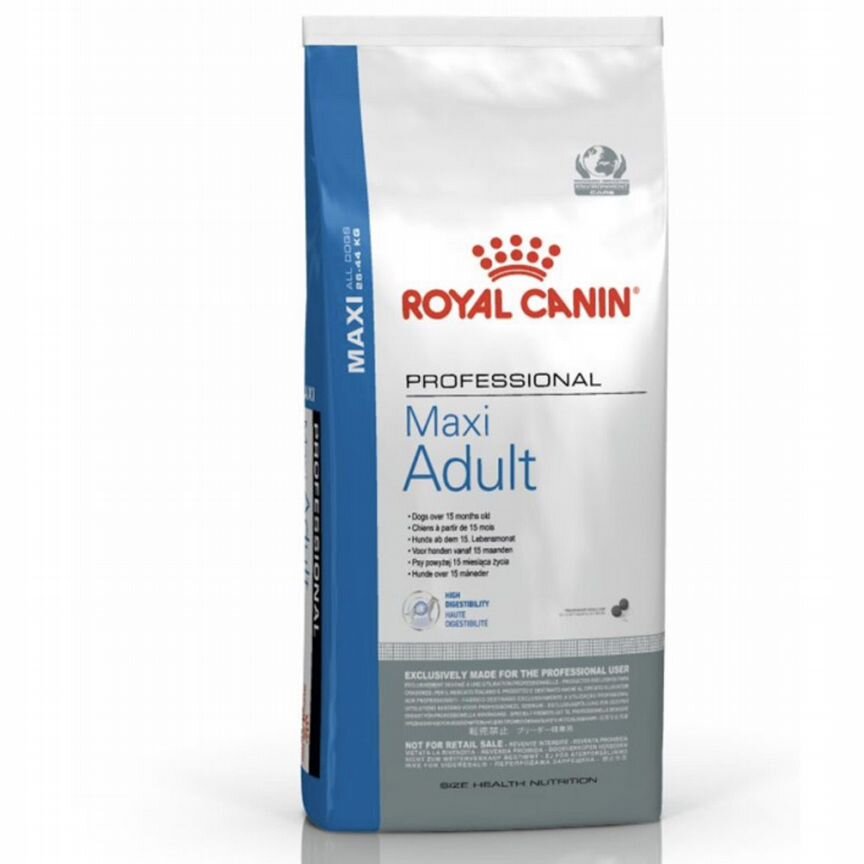 Корм для собак royal canin maxi
