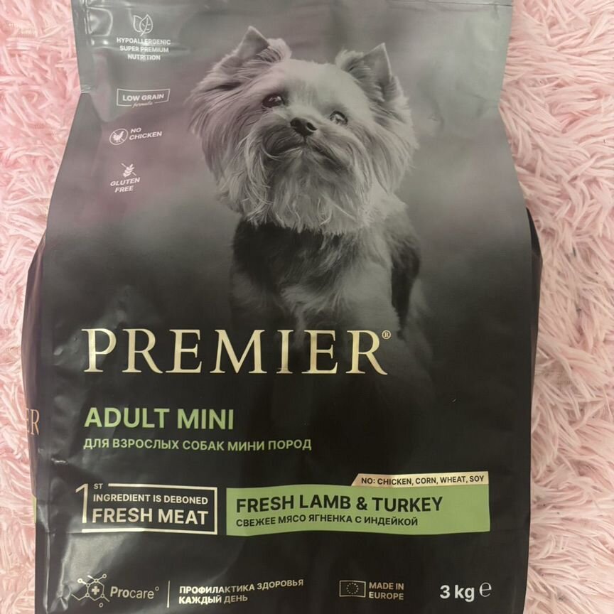Корм для собак premier