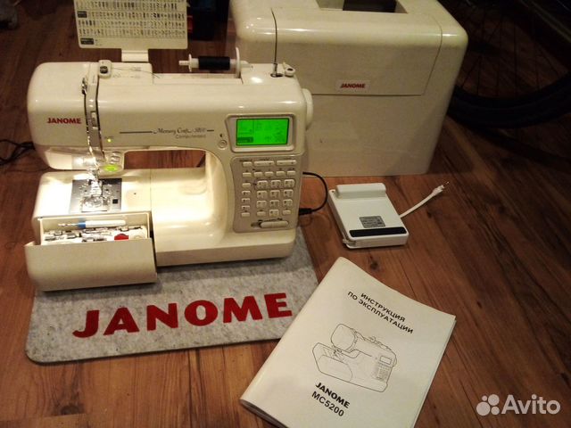 Швейная машина janome memory craft 5200 (MC 5200) купить в Санкт ...