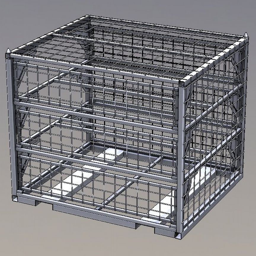 Контейнеры для перевозки птицы тип кт-3