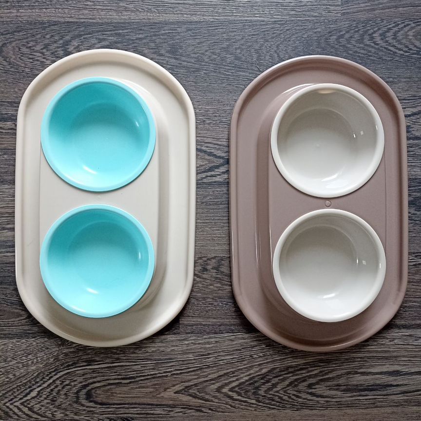 Миска кошке или собаке, 2 шт