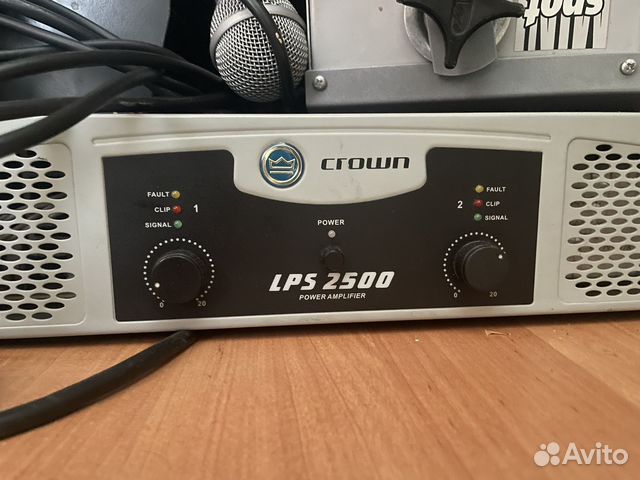 Crown LPS 2500 - профессиональный усилитель купить в Химках ...