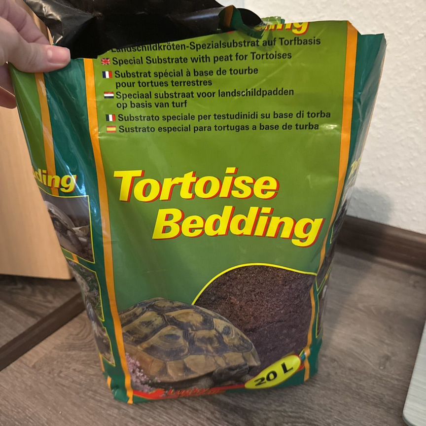 Открытый грунт tortoise bedding