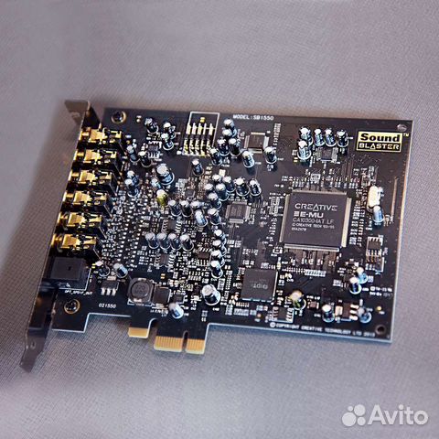 Звуковая карта Creative sound blaster audigy 5/rx купить в Москве ...