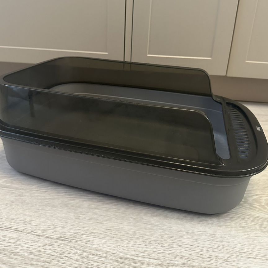 Лоток для кошек большой с высокими бортиками