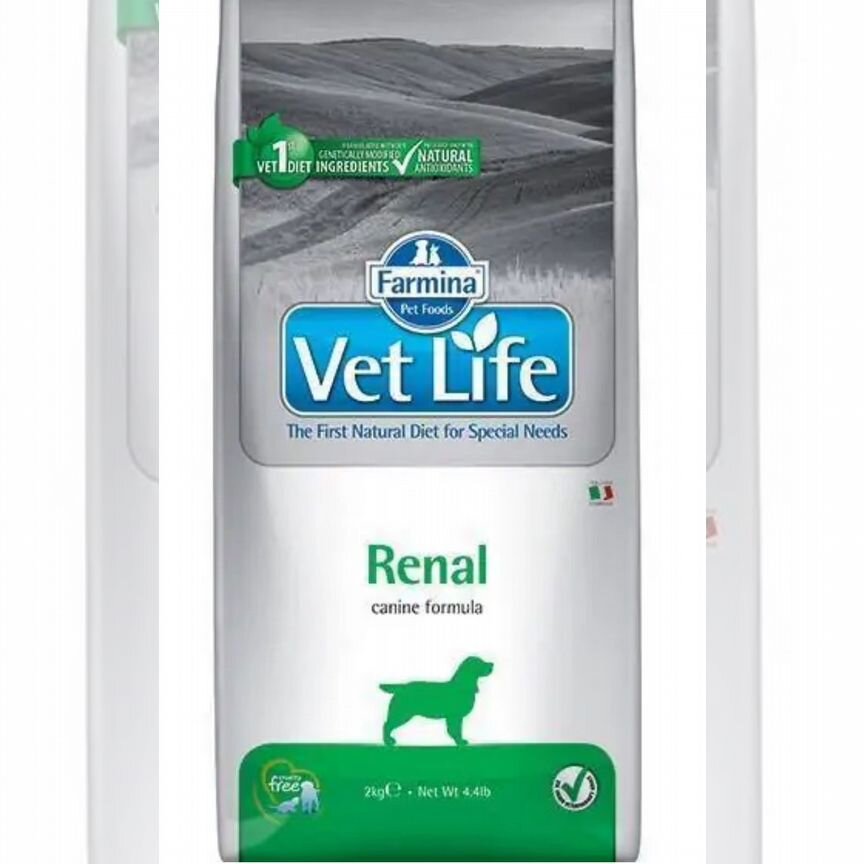 Ренал vet life для собак