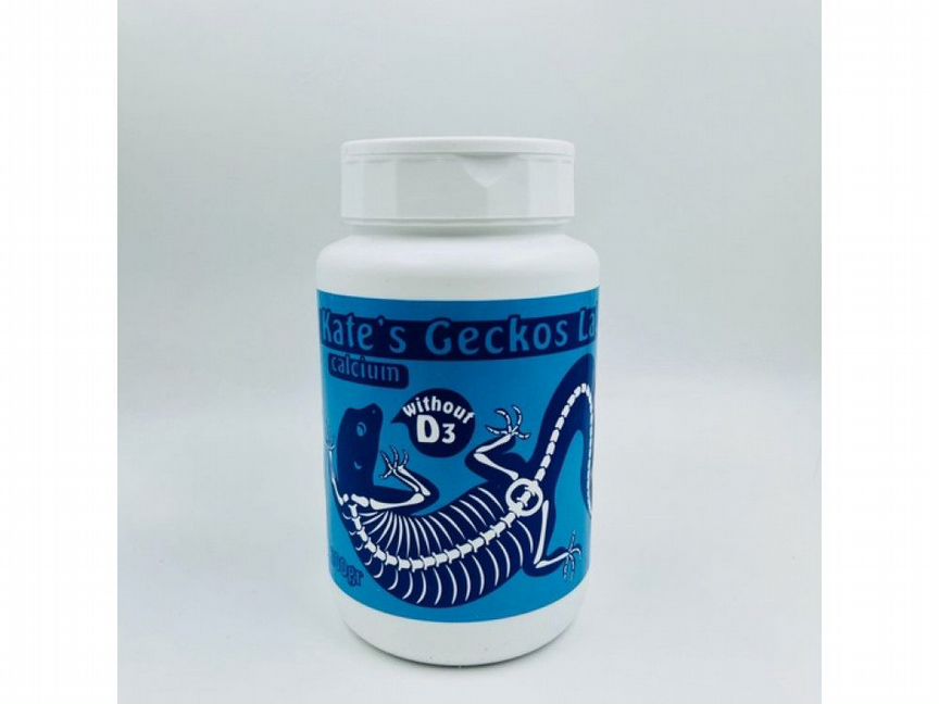 Кальций без D3 Kate’s Gecko calcium, 80 г