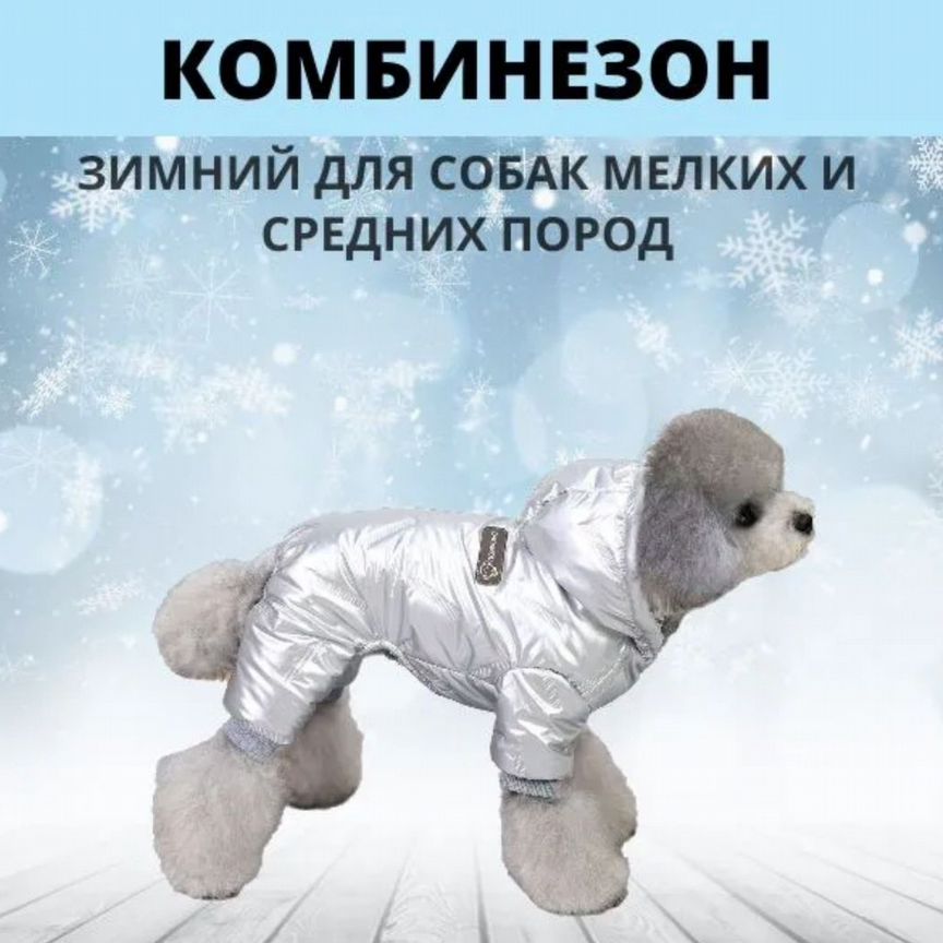 Новый Зимний комбинезон для собак