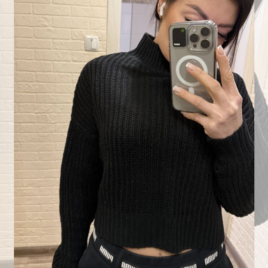 Свитер укороченный H&M